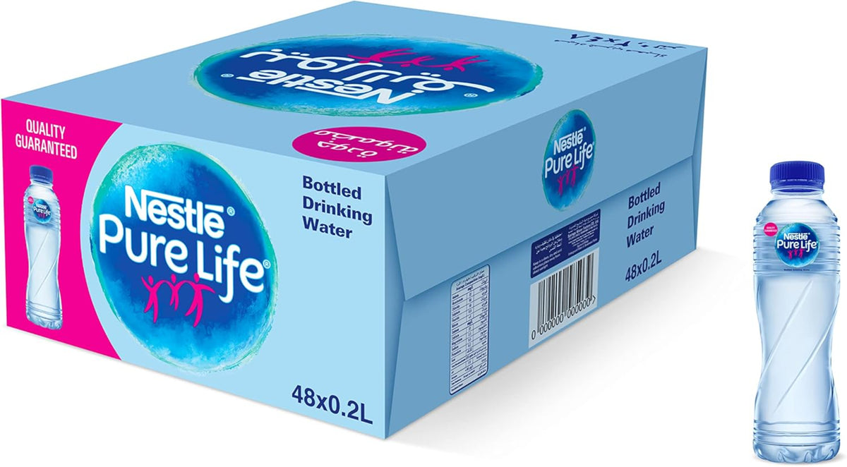 Nestlé Pure Life Mineral Water - 48 x 200 ml – Housemart
