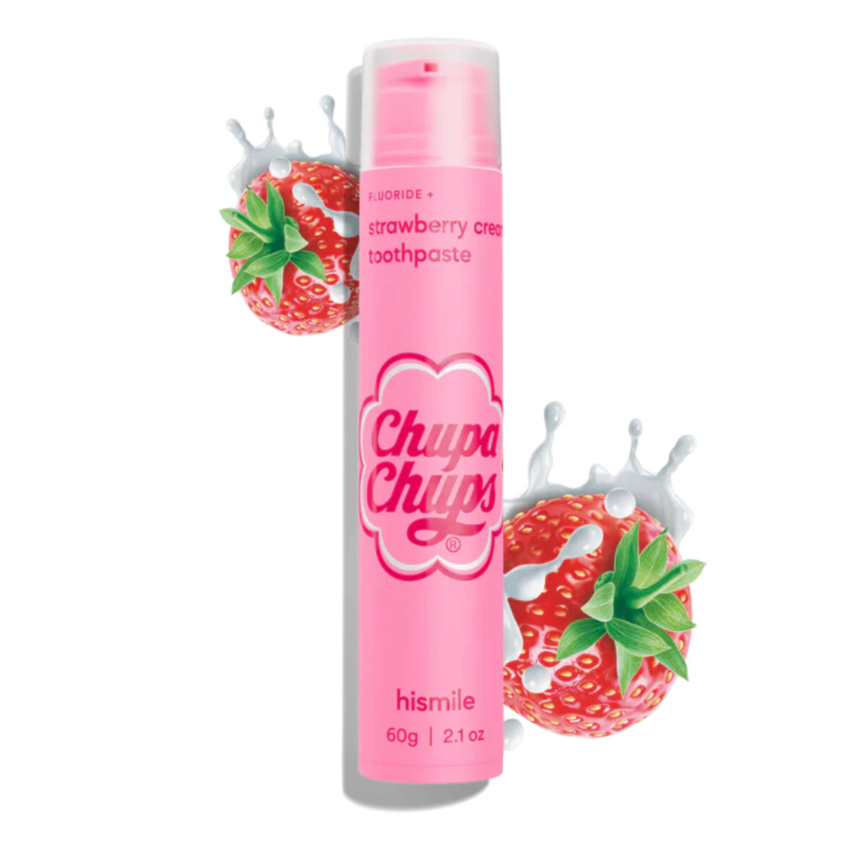 Hismile Chupa Chups Strawberry Cream Toothpaste - 60g – Housemart